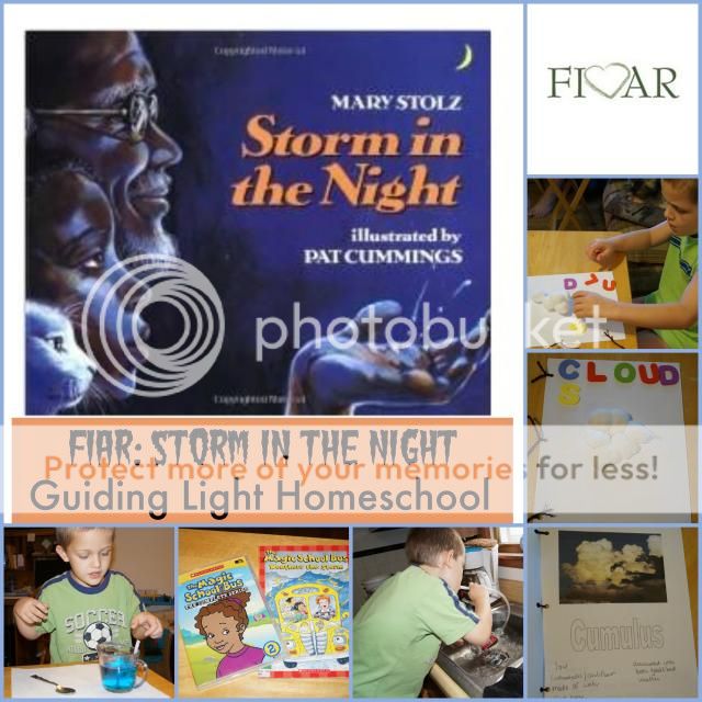 Week In Review: FIAR (Storm in the Night) | Guiding Light Homeschool