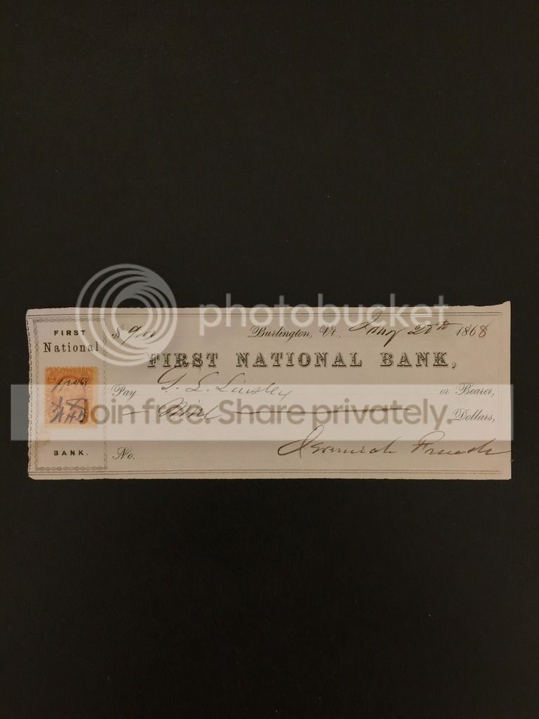 Old Check Collectors Share Your Checks! | Page 8 | Coin Talk