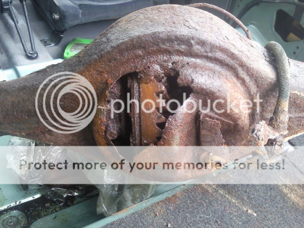 105e rear axle casing | Retro Rides