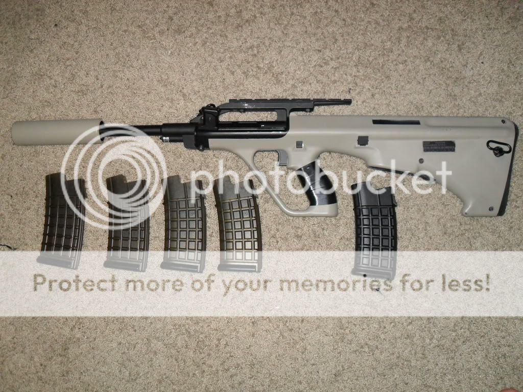 Custom Steyr Aug DMR High End Airsoft Rifle